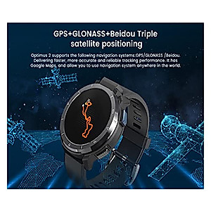 JAITEA Waterproof Dual-chip P22+PAR2822 Compatible Smartwatch 13MP IMX214 Camera 4GB 64GB Memory 1260mAh Men