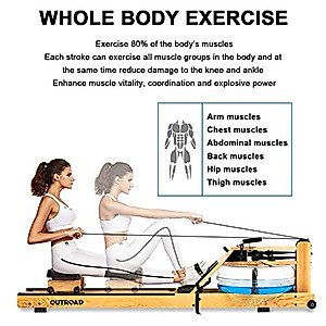 Outroad Rowing Machine for Home Gym Use