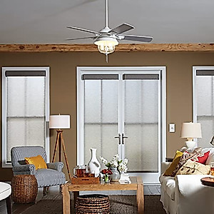 Lutron Skylark 3-Speed Combination Fan and Light Control, 1.5 Amp, Single-Pole, S2-LFSQ-IV, Ivory