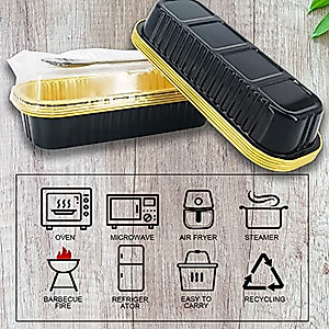 Disposable Baking Cups Cupcake Tin with Lids 150 Pack,Mini Foil Cupcake Liners Baking Pans