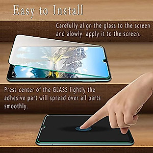 HPTech (2 Pack) Designed For Samsung Galaxy A13 5G Tempered Glass Screen Protector, Easy Installation, Bubble Free, Case Friendly