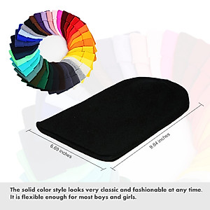 UTTPLL Baby Boy Girl Knit Warm Baby Hats Thick Soft Toddler Beanies Slouchy Ribbed Cuffed Beanie for Boys Girls Green One Size