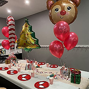 Gkszajo 32 Pcs Spider Party Plates, Disposable Paper Plate, Spider Hero Birthday Party Supplies, 7 Inches