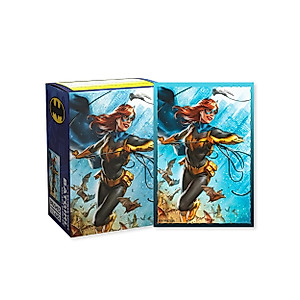 Dragon Shield Sleeves – Dragon Shield Limited Edition Brushed Art: Batgirl 100 CT - MTG Card Sleeves are Smooth & Tough - Compatible with Pokemon & Magic The Gathering Cards