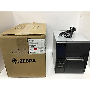 ZEBRA ZT23142-T01000FZ, ZT231 Upgraded Version of ZT230 Thermal Transfer Industrial Printer, 203 dpi Print Width 4 in Ethernet Bluetooth Serial USB, Includes: Touch Display, Tear Bar
