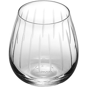 Mikasa Cheers Stemless Wine Glass, 14-Ounce, Set of 4