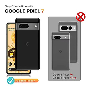 AACL 3 Pack for Google Pixel 7 Screen Protector Tempered Glass 9H 5G Bubble Free Fingerprint Unlock Compatible Case Friendly Anti Scratch Durable with Alignment Tool