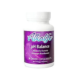 Alkalife pH Balance Tablets | The First Patented Tablets That Neutralize Acid & Balance pH for Immune Support, Peak Performance, Detox, Overall Wellness – 90 Tablets