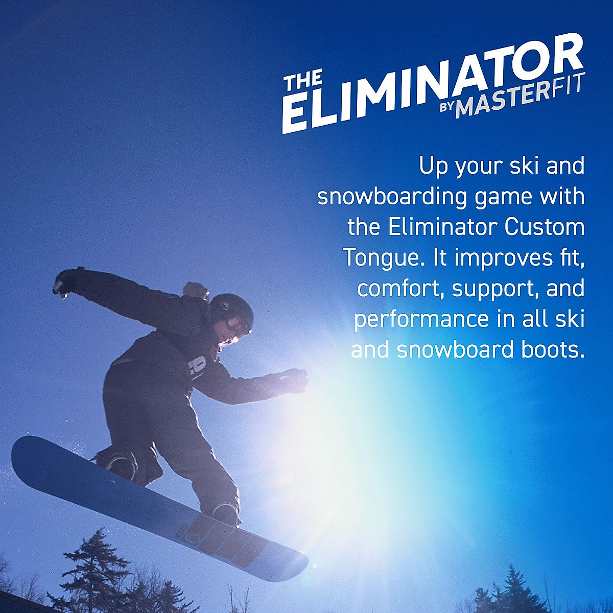 Eliminator Ski Shin Guards, Adult Shin Guards for Ski and Snowboard, Foam Shin Guards, Snowboard Boot Volume Reducer, Snowboard Shin Guard, Shin Protectors for Men and Woman, Large Soft Shin Guards