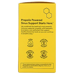 Beekeepers Naturals Propolis Sinus Support, 60 CT