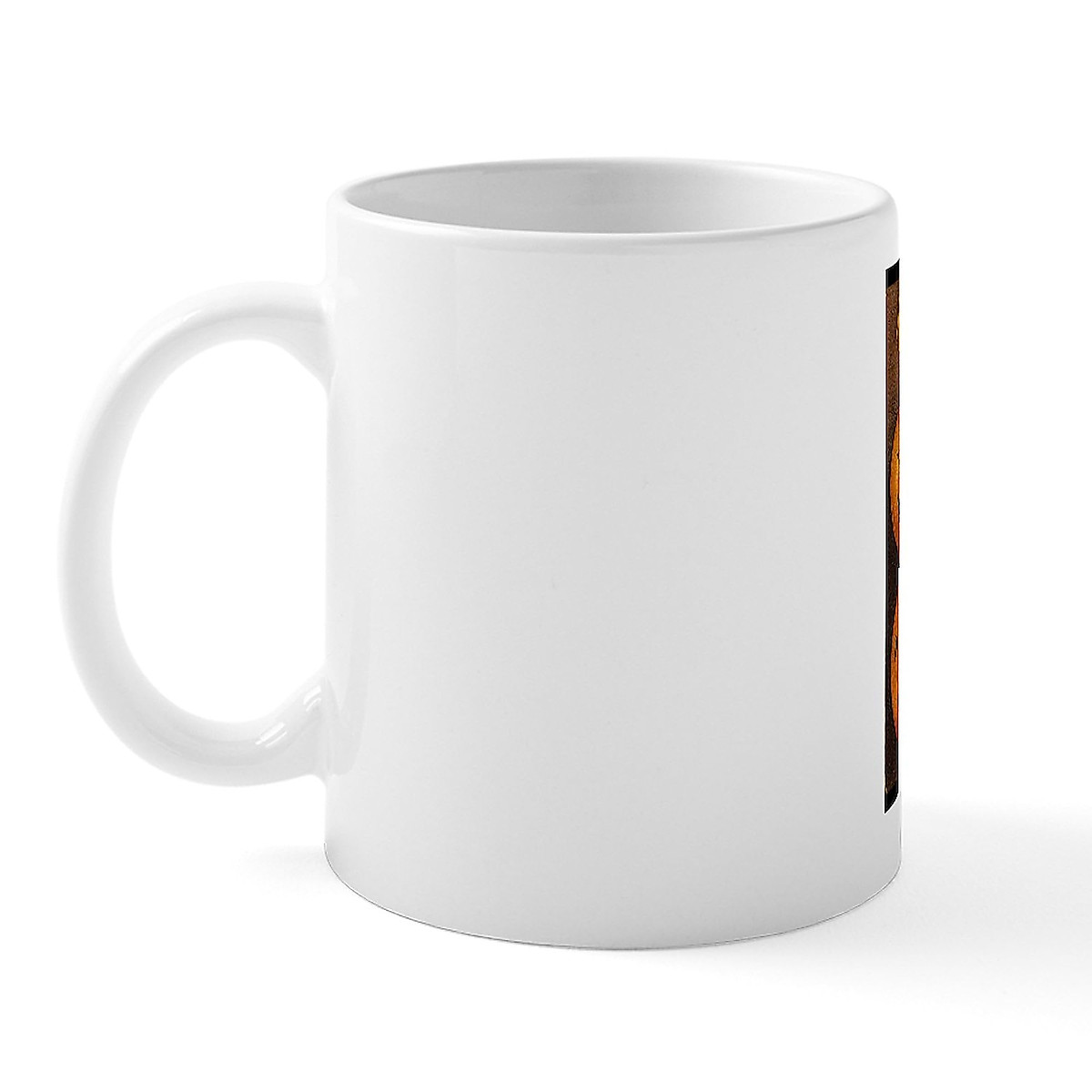 CafePress Vintage Merry Halloween Mug 11 oz (325 ml) Ceramic Coffee Mug