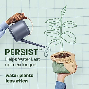 Persist Horticultural Charcoal 1.5 cuft, Biochar Soil Amendment for Plants, Improves Plant Soil for Plants, 100% Natural Active Carbon and Garden Plant Fertilizer Enhancer and Garden Soil