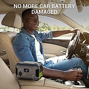 PAXCESS Portable Power Station 200W, 230Wh/62400mAh Emergency Backup Lithium Battery, 110V Pure Sine Wave AC Outlet, QC 3.0, USB-C PD Input/Output, Solar Generator for Home/Outdoor Camping Adventure