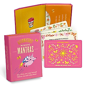 Affirmators! Mantras Morning - Day Affirmation Cards Deck, Daily Cards & Positive Affirmations (30 Cards Deck)