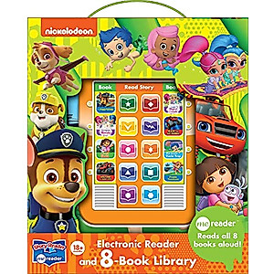 Nick Jr. - Paw Patrol, Bubble Guppies, and more! Me Reader Electronic Reader 8-Book Library - PI Kids