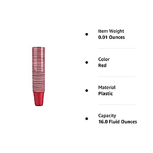 Red Solo Cups 16oz. (Pack of 50)