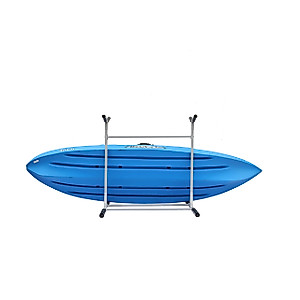 Sparehand DualFlow3 Tools-Free Double Sided Storage System - Kayak Storage Rack Shelf for 3 Kayaks or 3+ SUP