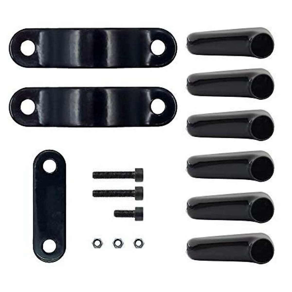 12V Winch Solenoid Relay Contactor & Winch Rocker Thumb Switch Combo with Handlebar Control Kit Compatible with ATV UTV 1500lb-5000lb Polaris 800 1000 63070,62135, 74900, 2875714, 70715 ZJWAQH