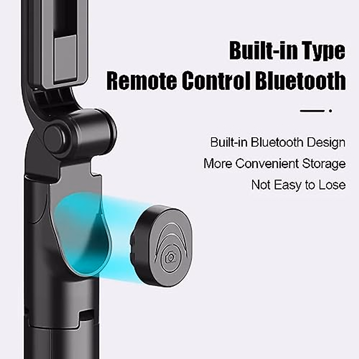 Selfie Stick Retractable Selfie Stick Smartphone Tripod All in One Mobile Phone Tripod with Wireless Remote Shutter (Pink)