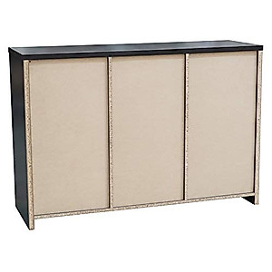 Kings Brand Furniture - Sideboard Buffet Storage Cabinet with 3 Drawers and 2 Shelves, Kitchen Console Cabinet for Living Room, Dining Room, Kitchen, Entryway