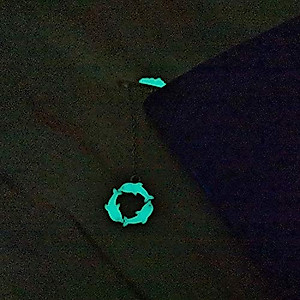 Gzrlyf Dolphin Bookmark Glow in The Dark Bookmark Luminous Book Markers Dolphin Gifts Book Lover Gifts (Three Dolphin Luminous Bookmark)