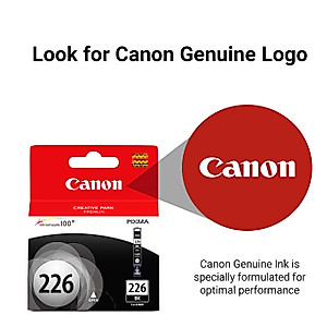 Canon CLI-226 BLACK Compatible to iP4820,iP4920,iX6520,MG5120,MG5320,MG5520,MG8120/MG6120,MG8220/MG6220,MX882,MX892/MX472 Printers