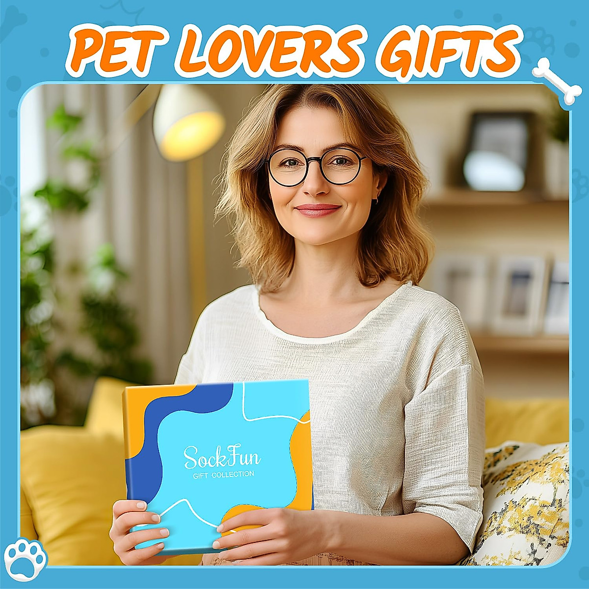 sockfun Funny Corgi Gifts for Corgi Lovers, Novelty Corgi Socks Women Men Stocking Stuffers for Mom Dad