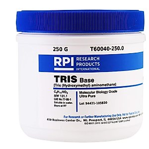 Tris Base Ultra Pure [Tris (Hydroxymethyl) Aminomethane], 250 Grams