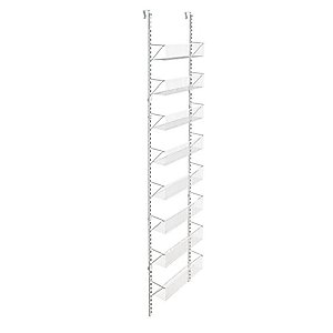 ClosetMaid 97535 Adjustable Wall & Door 8-Tier Basket Organizer, 18", , White