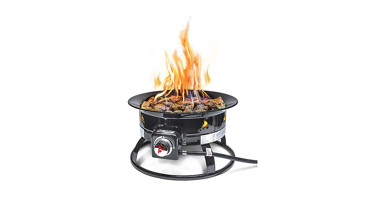 Outland Living Firebowl Deluxe 19-Inch Propane Fire Pit for Outdoors