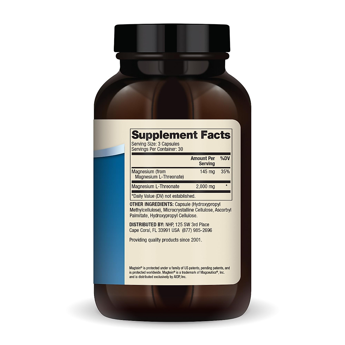 Dr. Mercola Magnesium Advanced, 30 Servings (90 Capsules), Dietary Supplement, Magnesium L-Threonate, Non-GMO