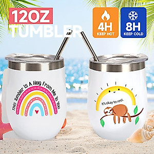 Get Well Soon Gifts Baskets for Women, Teenage Girl Feel Better Gifts Teenage Girls Sympathy Gifts Birthday Sloth Gifts for Women Girls Teenage