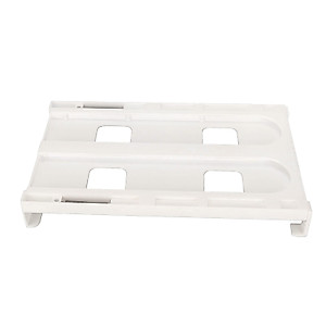 Yuehuamech Refrigerator Drink Storage Shelf Soda Can Organizer Rack Fridge Beverage Hanging Holder Can Dispenser Holder Fridge Storage Sliding Rack for Cupboard Fridge