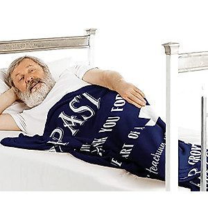 Muxuten Pastor Appreciation Gifts Blanket 60"X50" - Pastor Gifts for Men - Gifts for Pastor - Christian Gifts for Men - Inspirational Pastor Gifts for Men - Birthday Religious Gift Ideas for Pastor