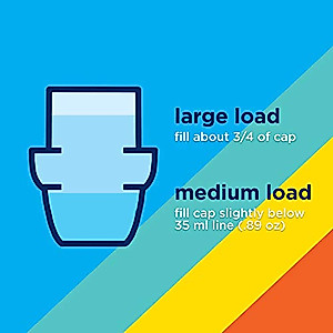 all Laundry Detergent Liquid, Fights Tough Stains with OXI Power, High Efficiency Compatible, 2X Concentrated, 90 Loads