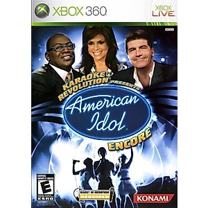Konami Karaoke Revolution Presents: American Idol Encore Game Only (Renewed)