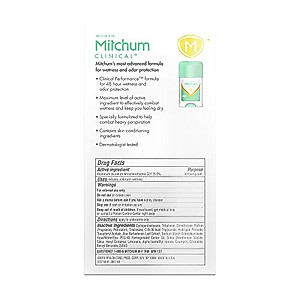 Mitchum Women's Deodorant by Mitchum, Clinical, Soft, Solid Antiperspirant Deodorant, Pure Fresh, 1.6 Oz (Pack of 1)