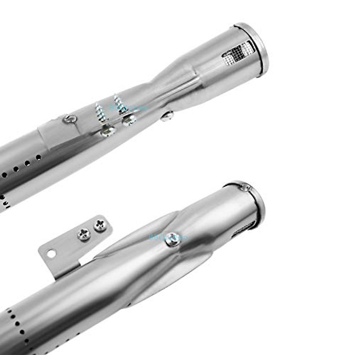 BBQration Stainless Steel Replacement Kit for 4-Burner Nexgrill 720-0830H, 720-0888, 720-0894F, Replacement Parts for Home Depot Nexgrill 720-0830H, Burner Tubes, Heat Shield Tent and Igniters Kit