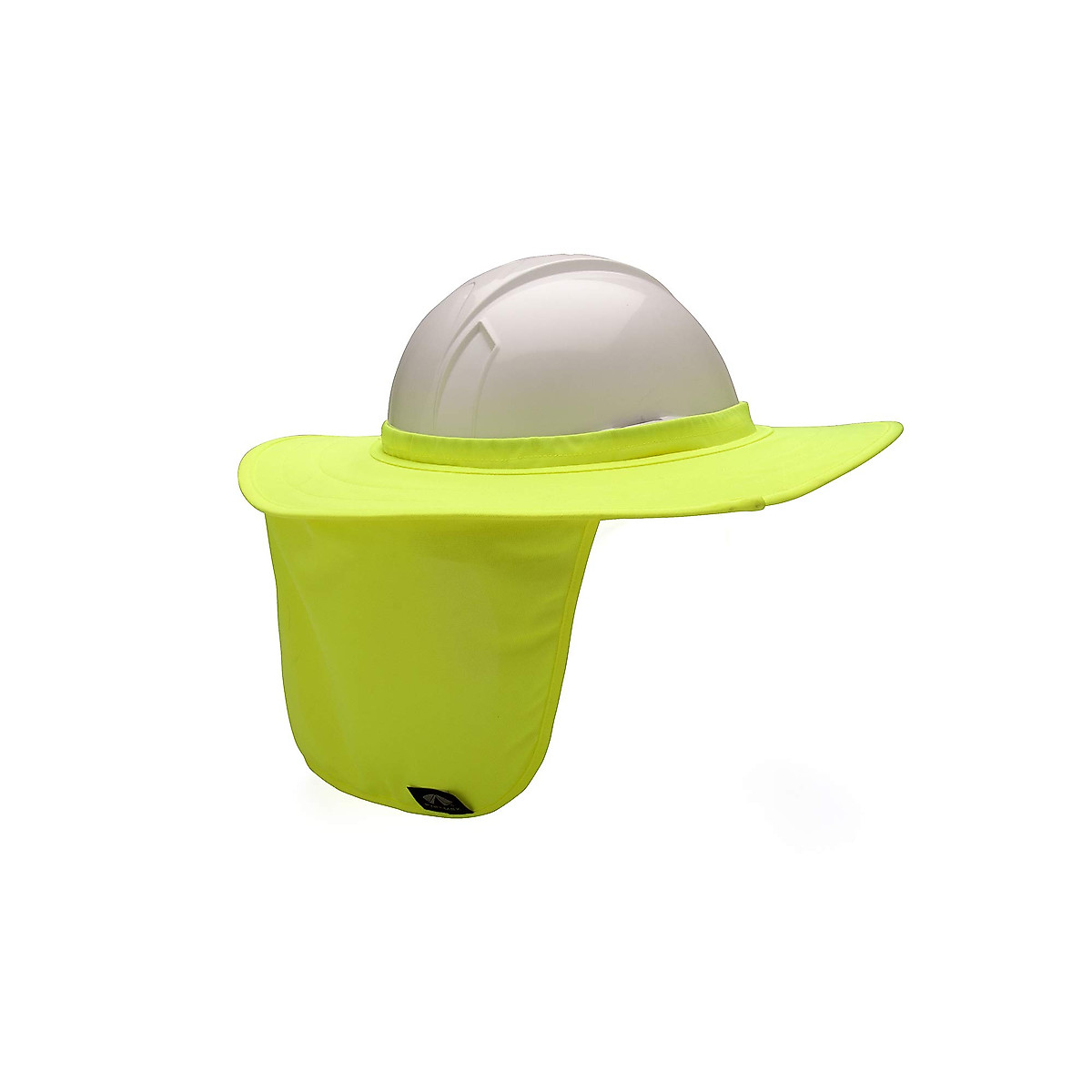 Pyramex Safety HPSHADE30 Hard Hat Shade with Brim One Size Hi Vis Lime