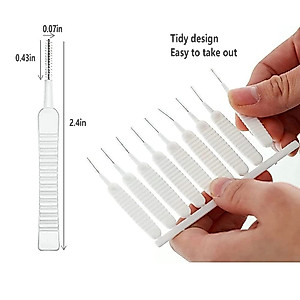 Shower Nozzle Cleaning Brush 30pcs, Anti-Clogging Shower Hole Cleaning Brush Shower Head Cleaning Brush Multifunctional Small Cleaning Brush for Pore Hole Bathroom Home Supplies Nylon Bristle Cleaner