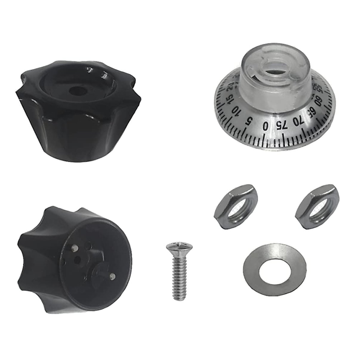 Hobart Slicer Indexing knob dial and Nuts for Models 512 Thru 1912