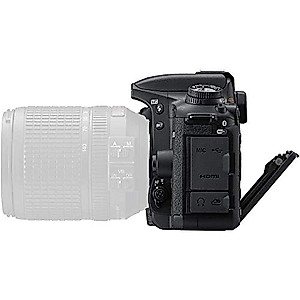 Nikon D7500 DSLR Camera (Body Only) (1581) + 4K Monitor + Pro Headphones + Pro Mic + 2 x 64GB Memory Card + Case + Corel Photo Software + Pro Tripod + 3 x EN-EL 15 Battery + More (Renewed)