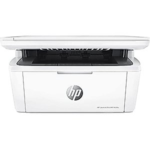 HP Laserjet Pro M28w All-in-One Wireless Monochrome Laser Printer for Home Office, White - Print Scan Copy - 19 ppm, 600 x 600 dpi, ICON LCD, 8.5" x 11.69", Hi-Speed USB, Ethernet