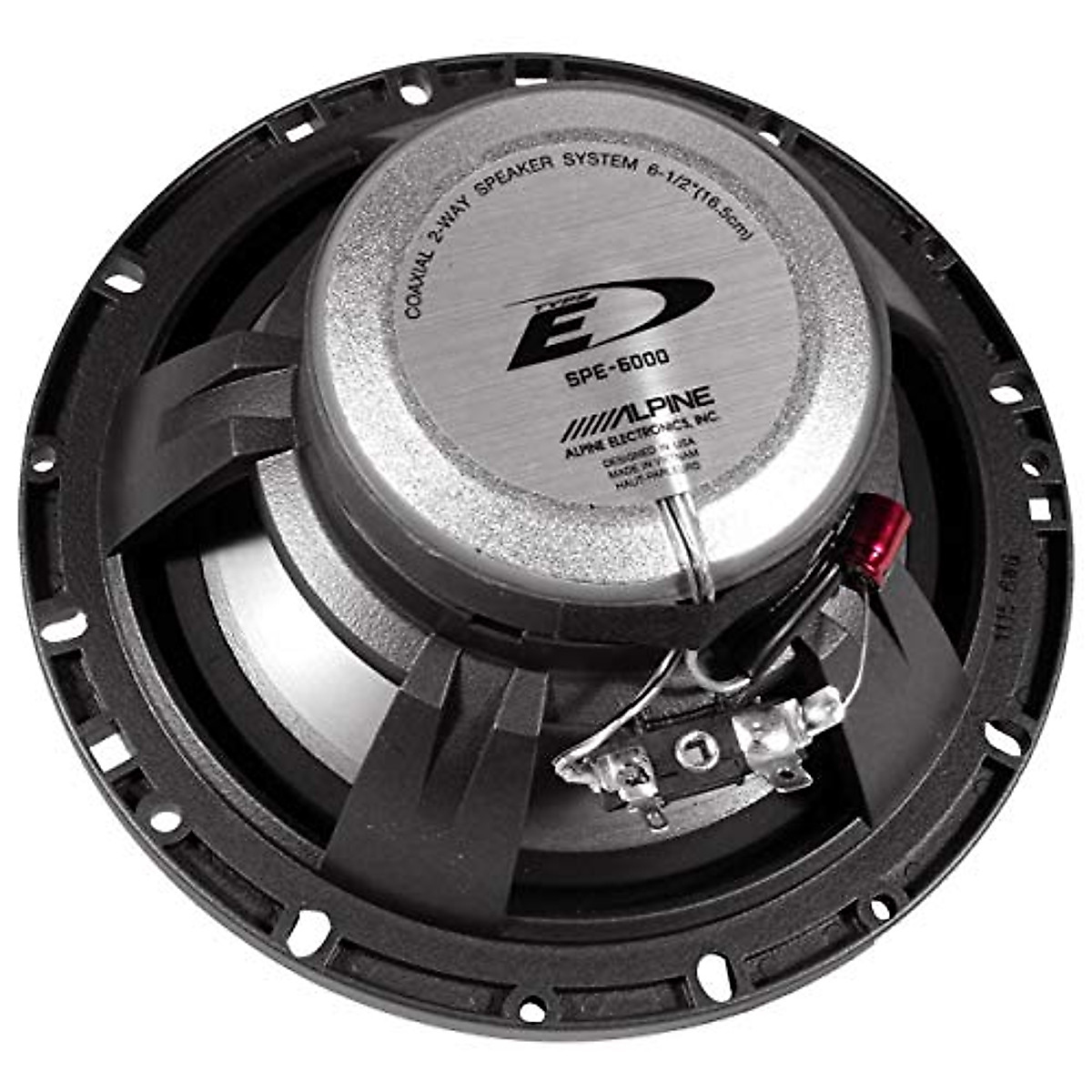 (2) Pairs Alpine Spe-6000 6.5" 2 Way Pair of Car Speakers Totalling 960 Watts Peak / 240 Watts RMS