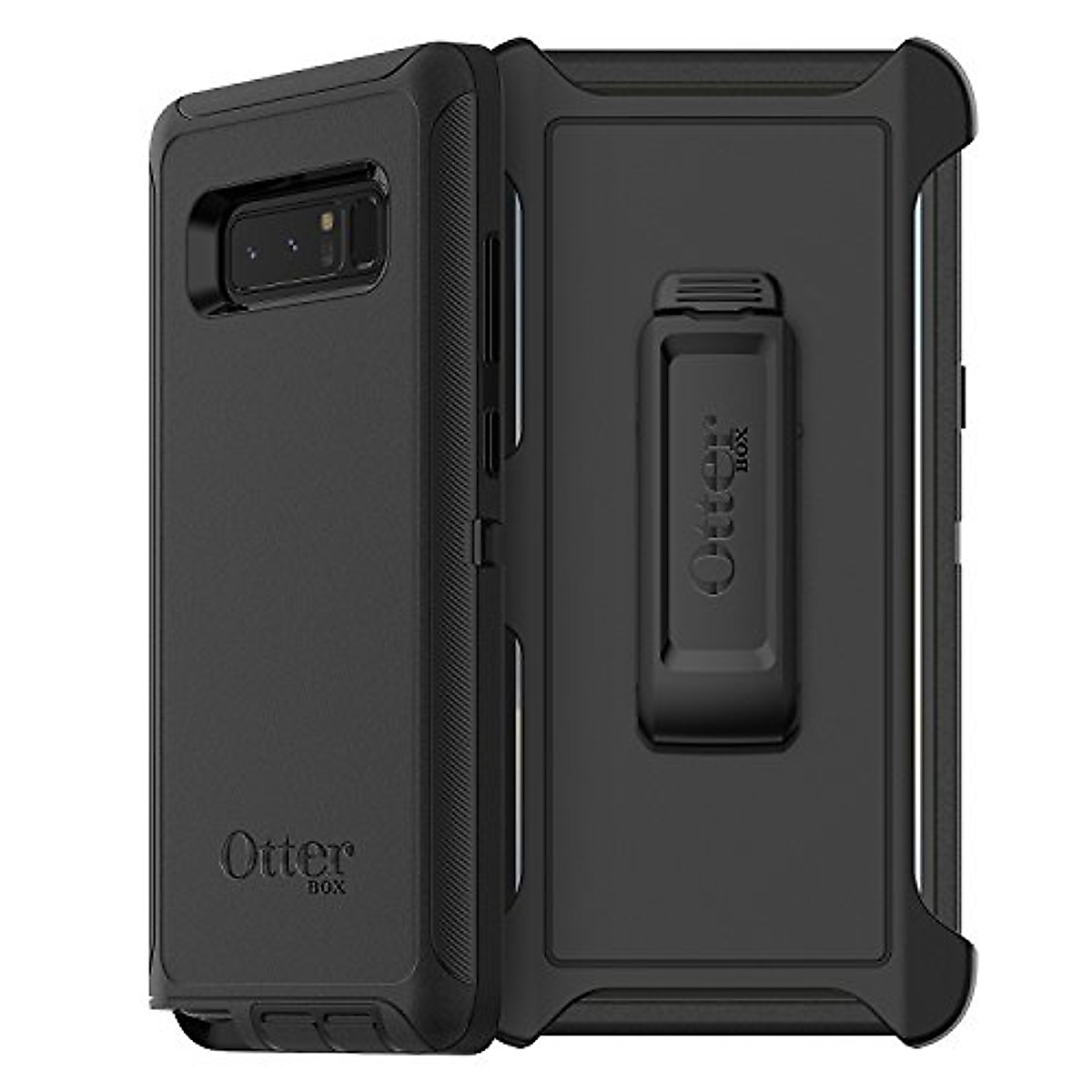 Otterbox Defender Series Screenless Edition Case for Samsung Galaxy note8 - Retail Packaging -Polycarbonate,Kickstand, Black
