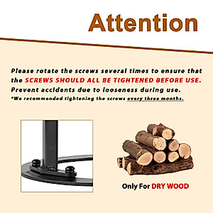 GREENER XXL Firewood Log Splitter with Open Top - Solid Cast Steel Kindling Wood Splitter with Wedge, Heavy Duty Manual Log Splitter for Firewood, Wood Splitting Cutter Kindling Cracker Tool, Portable