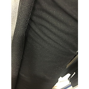 French Black Tricot Fusible Interfacing " LIGHT WEIGHT ", 3 yards x 58" IRON ON INTERFACING