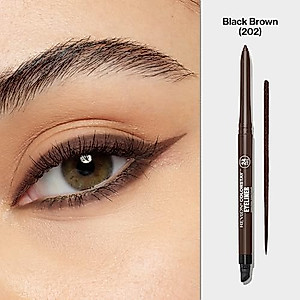 Revlon ColorStay Pencil Eyeliner with Built-in Sharpener, Waterproof, Smudgeproof, Longwearing Eye Makeup with Ultra-Fine Tip, Black Brown, 0.01 oz