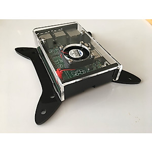 VESA Mount Case for Raspberry Pi 3, 2 & B+ with Fan