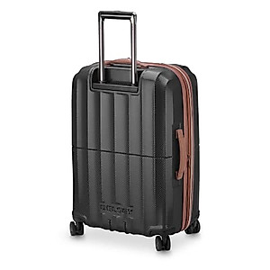 DELSEY Paris St. Tropez Hardside Expandable Luggage with Spinner Wheels, Black, 2-Piece Set (21/28)